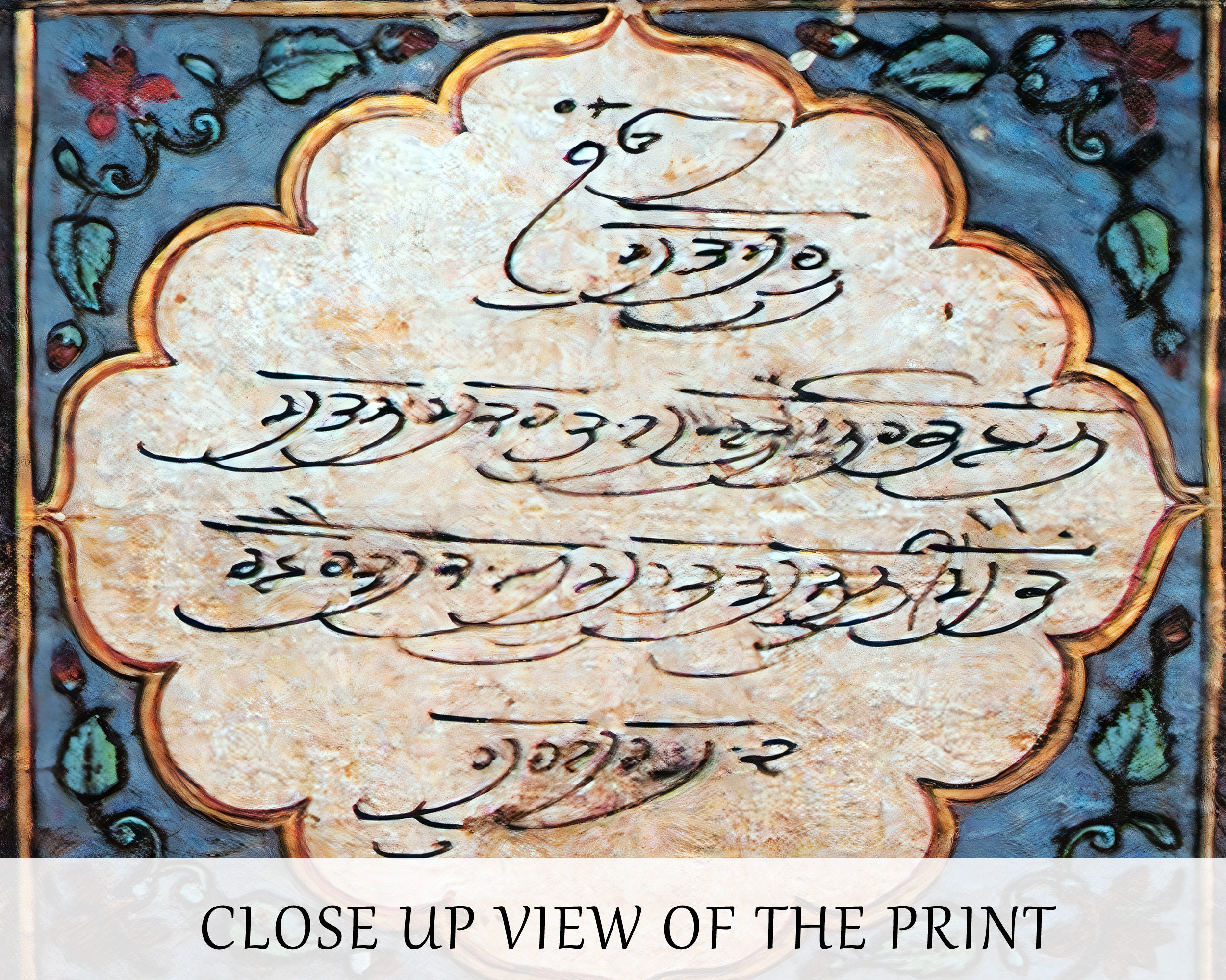 Vintage Print of Guru Gobind Singh Ji’s Handwritten Mool Mantra ...