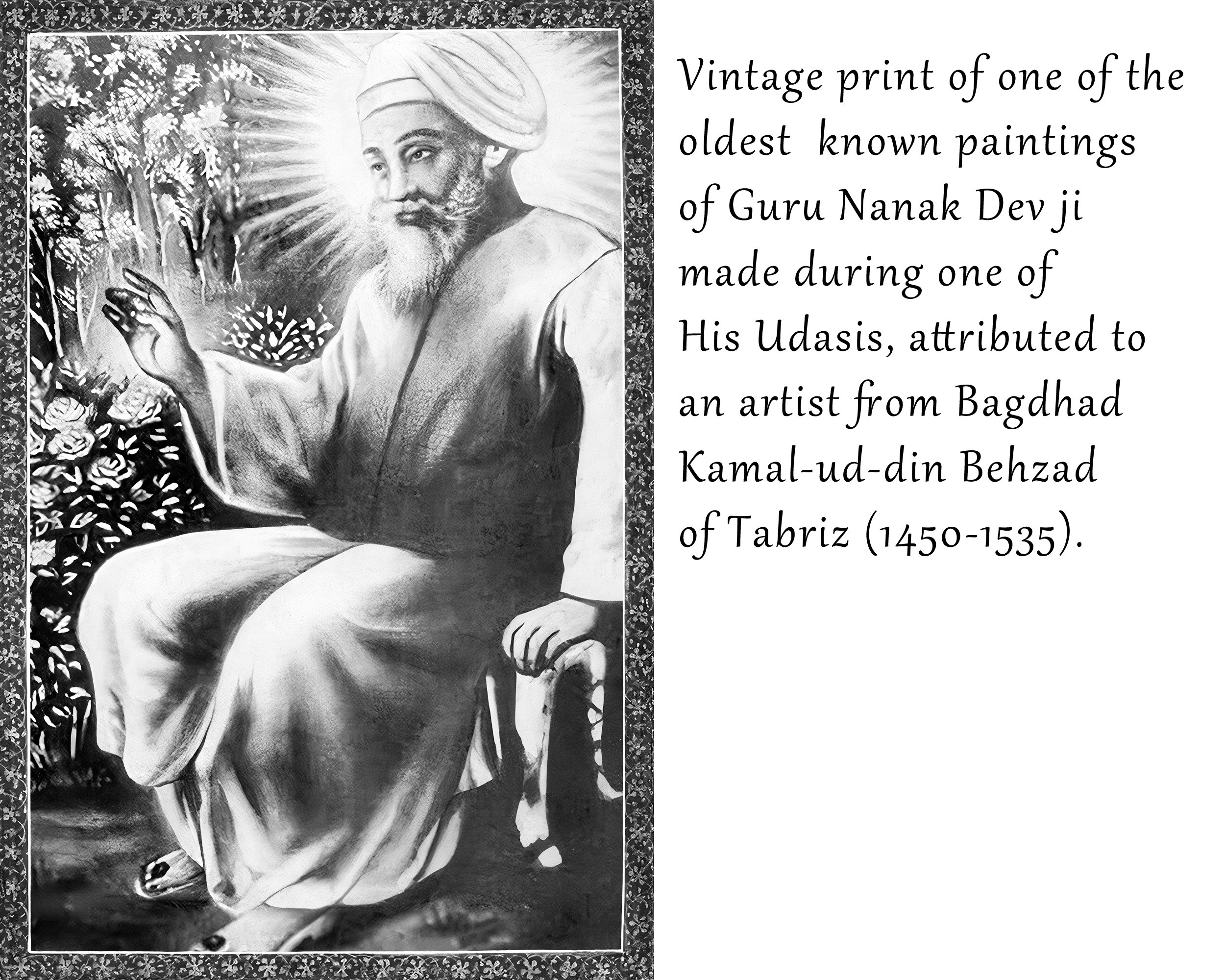 Buy One of the Oldest Known Historical Paintings of Guru Nanak Dev Ji ...