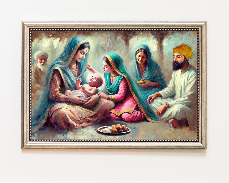 Birth of Guru Nanak Dev JI Maharaj, Bibi Nanki, Mata Tripta, Gurpurab ...