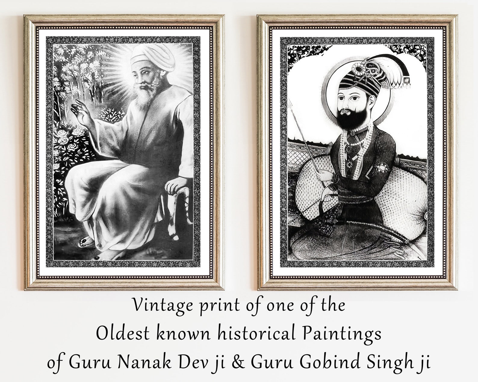 Buy One of the Oldest Known Historical Paintings of Guru Nanak Dev Ji ...