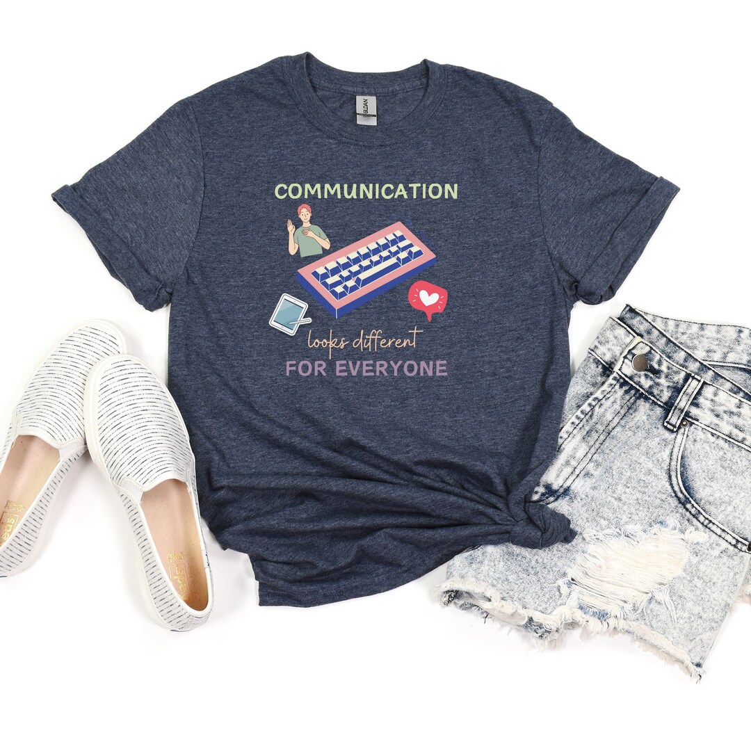 Communication Shirt, Speech Therapy Appreciation Shirt, Speech ...