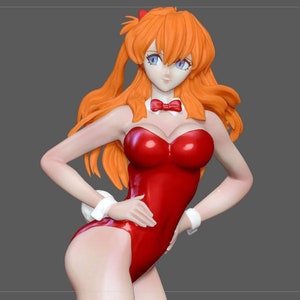 Conejita sexy eva3D Imprimir figura STL Artículo no físico - Etsy México