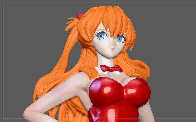 Conejita sexy eva3D Imprimir figura STL Artículo no físico - Etsy México