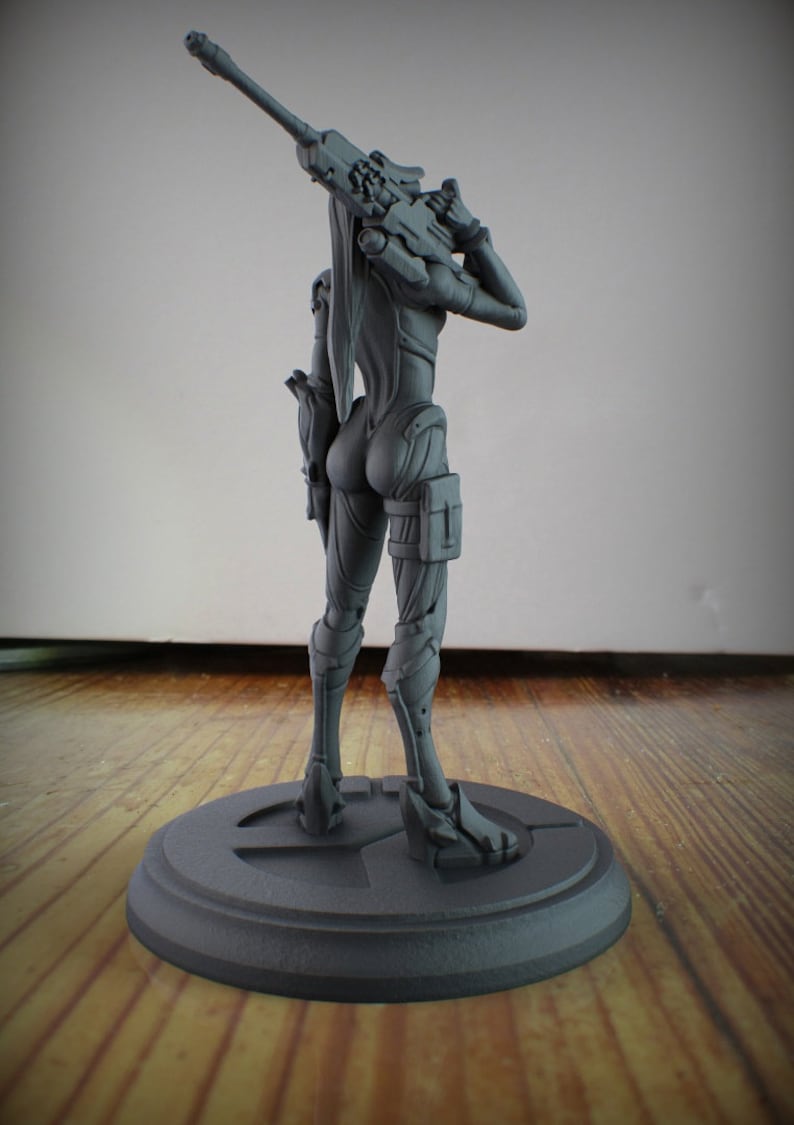 Overwatch Widow Maker 3D Print Figure STL Item Not Pyhsical - Etsy