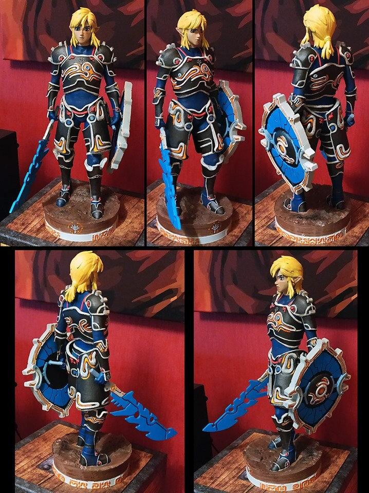 Blue Fighter STL Blue Warrior With Horse - Etsy