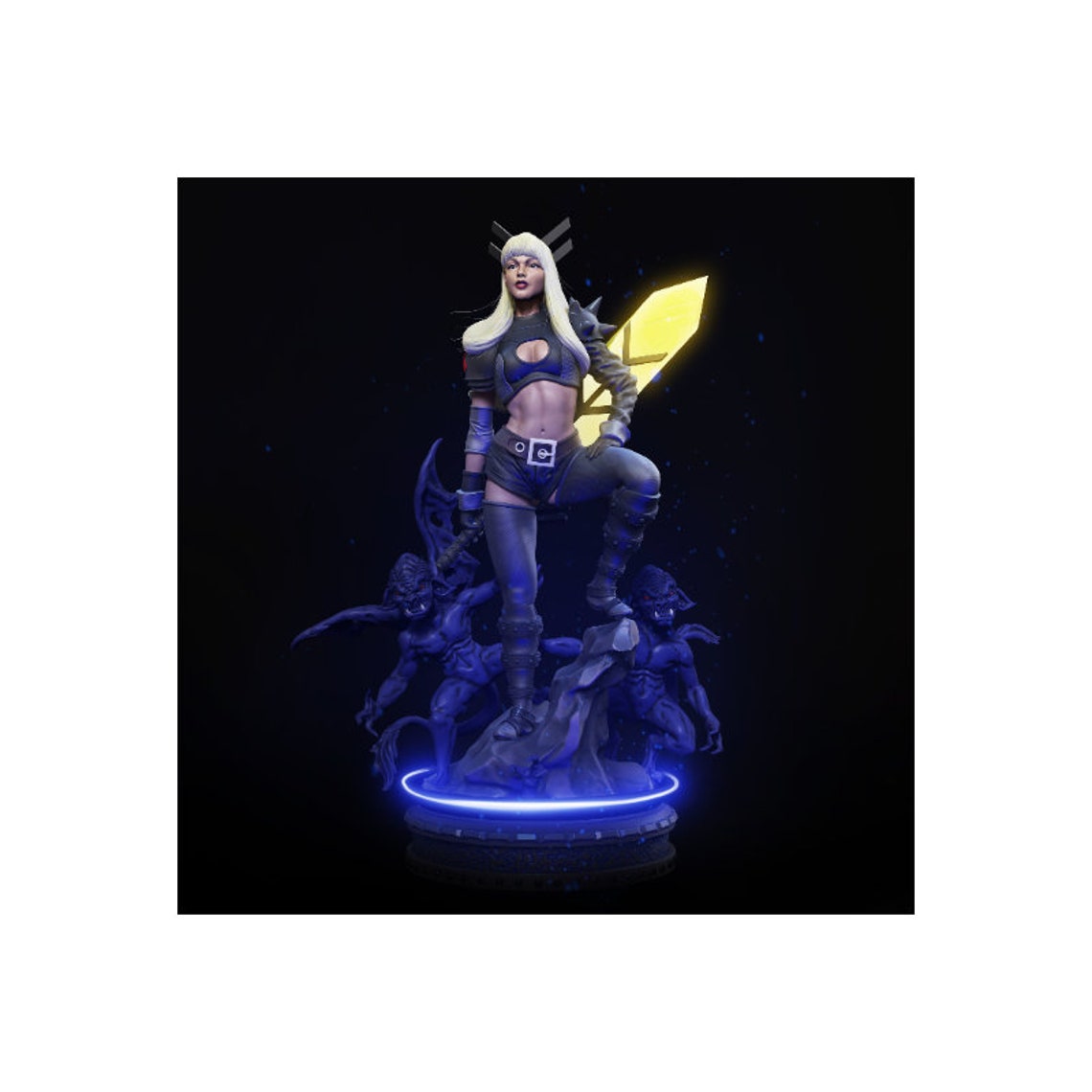 Rasputin X-men 3D Print Figure STL Item Not Pyhsical - Etsy