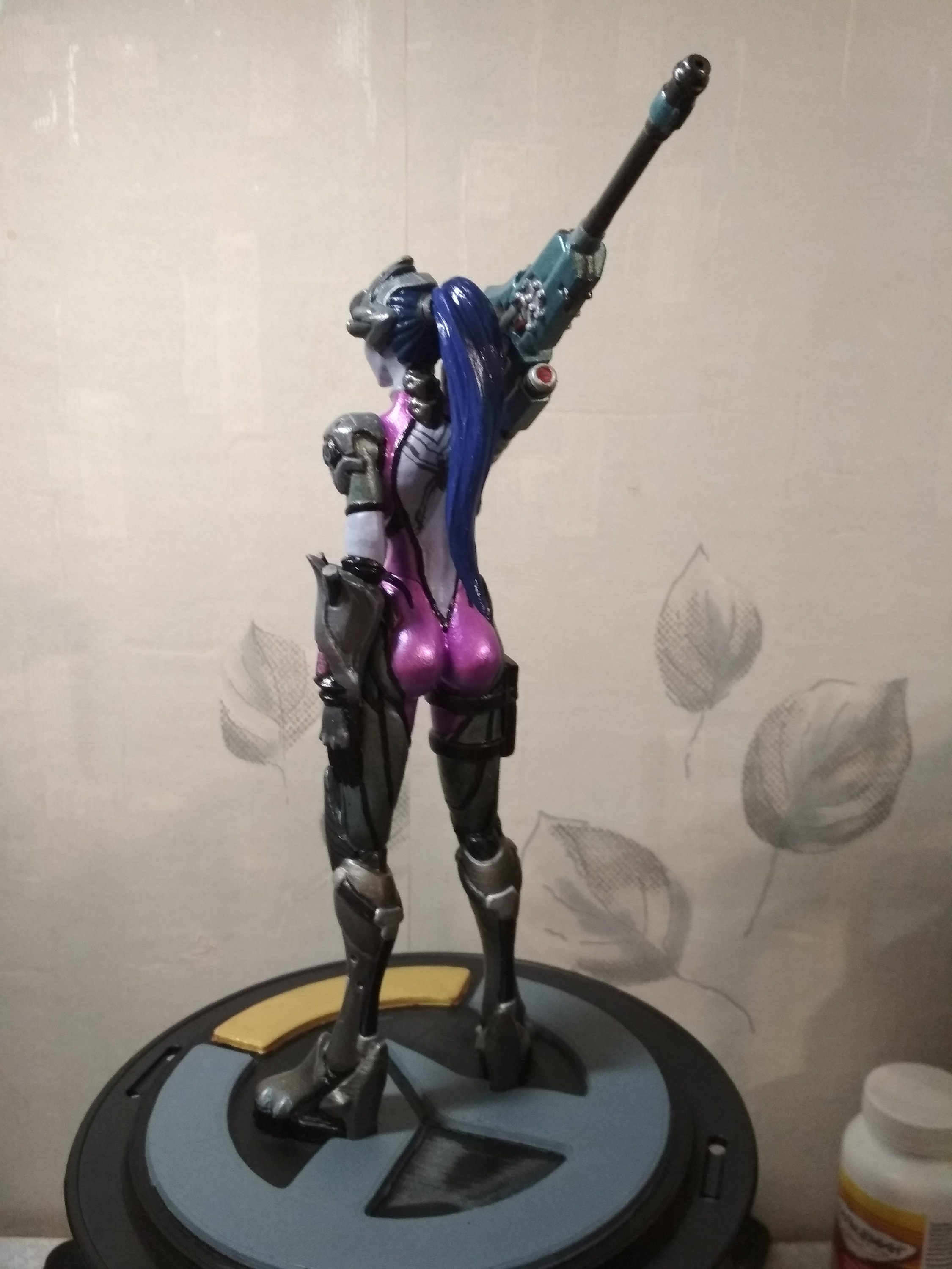 Overwatch Widow Maker 3D Print Figure STL Item Not Pyhsical - Etsy