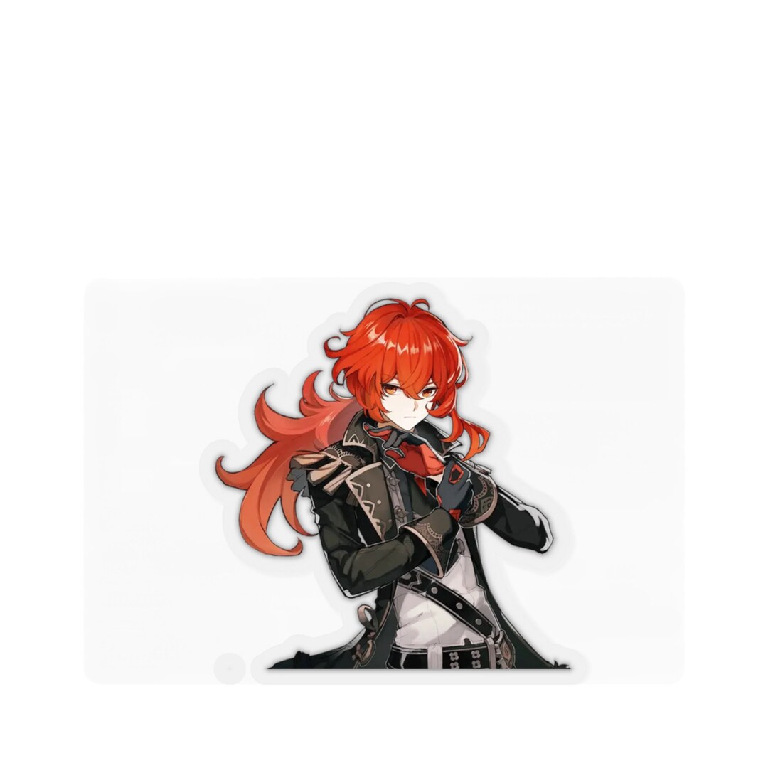 Genshin Stickers: Diluc - Etsy