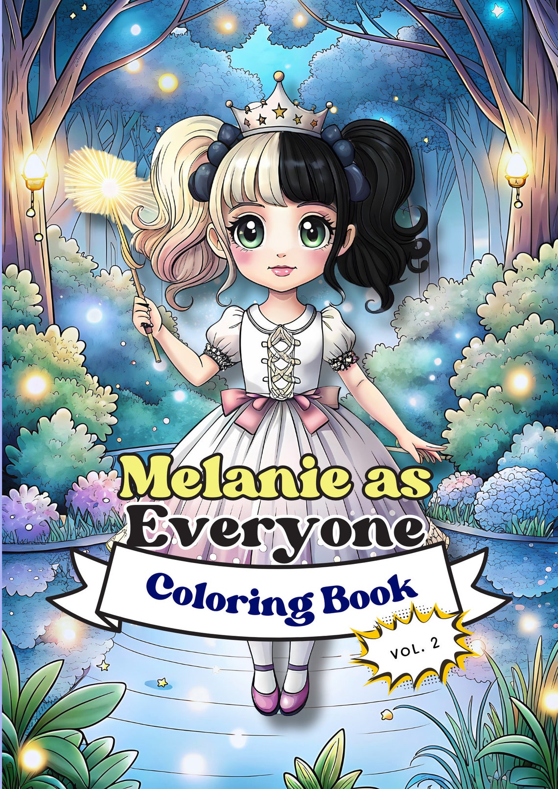 Melanie Martinez Inspired Coloring Book for Kids Volume 2 digital Book ...