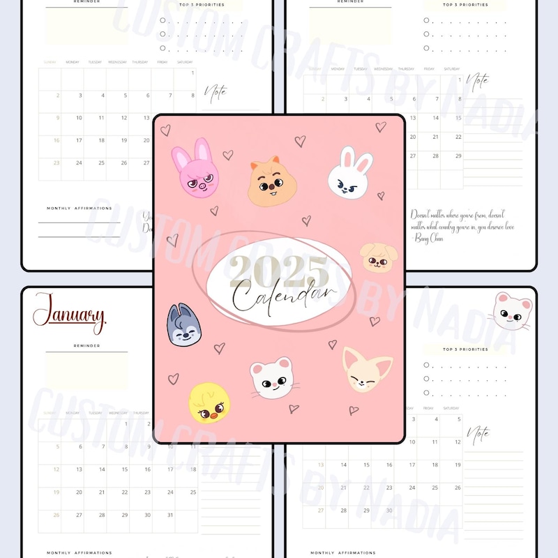 Stray Kids 2025 Calendars - Etsy