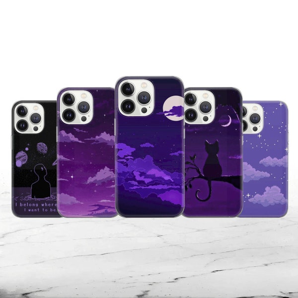 Purple Phone Case - Etsy