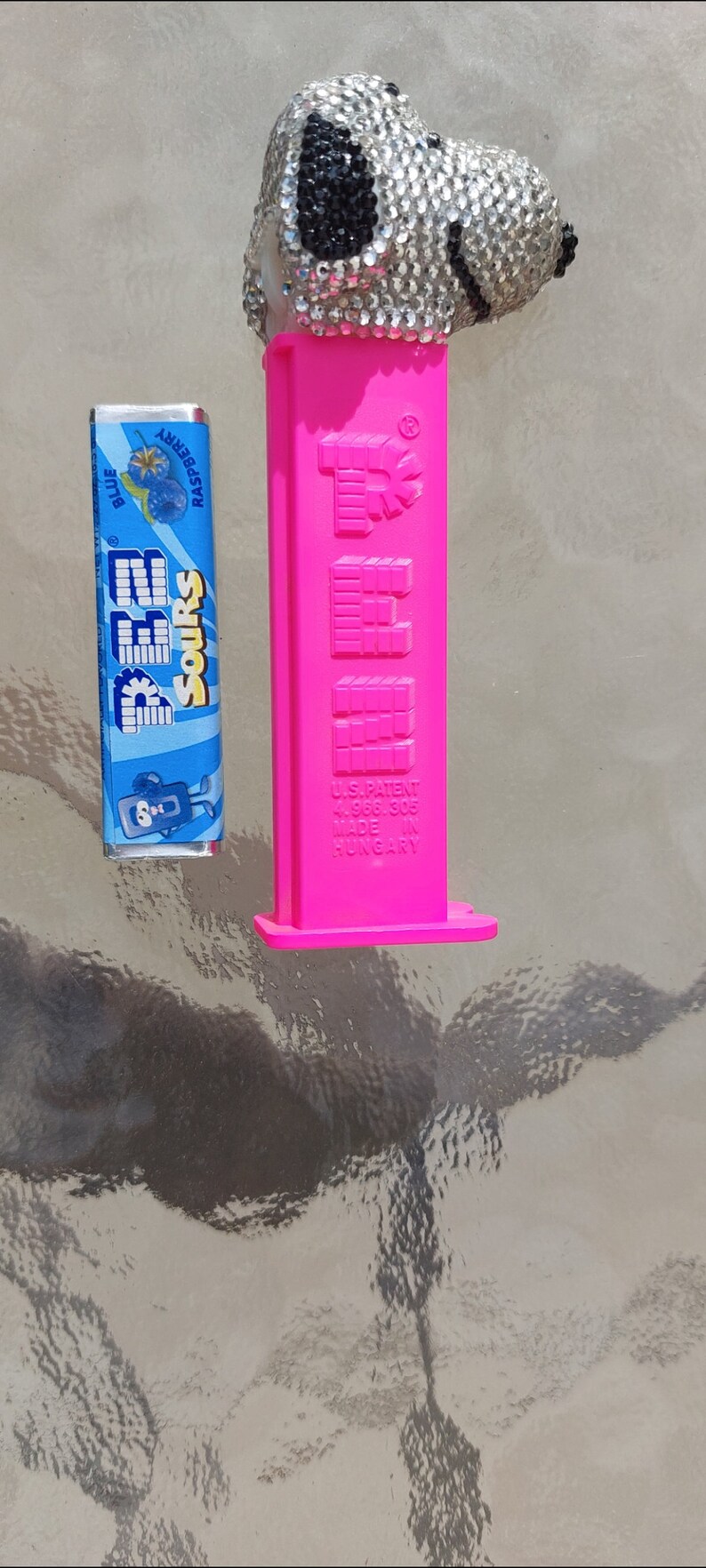 Pez Dispenser Snoopy Hand Jeweled Austrian Glass Crystals - Etsy