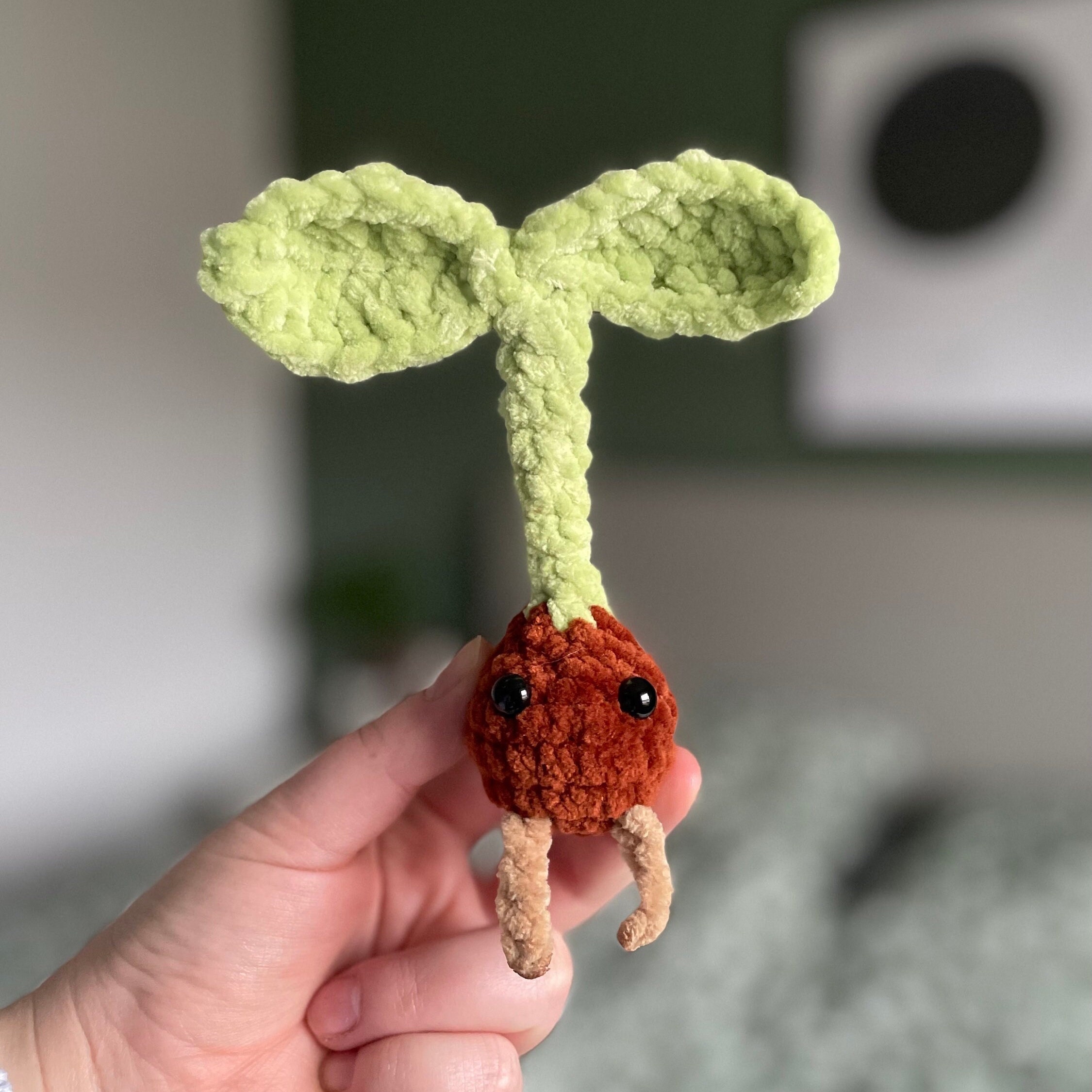 Little Seedling Low Sew Crochet Pattern, Digital Download, Amigurumi ...