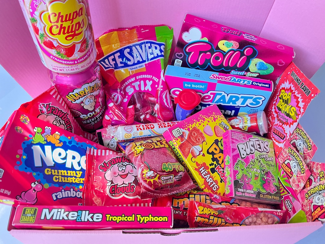 Tickled Pink Candy Box - Etsy