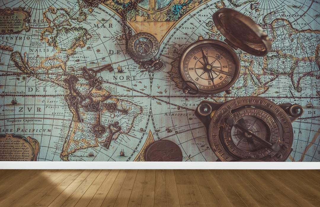 Layered Paper Art, Map Wall Art, Wall Poster, Stylish 3D Wallpaper ...