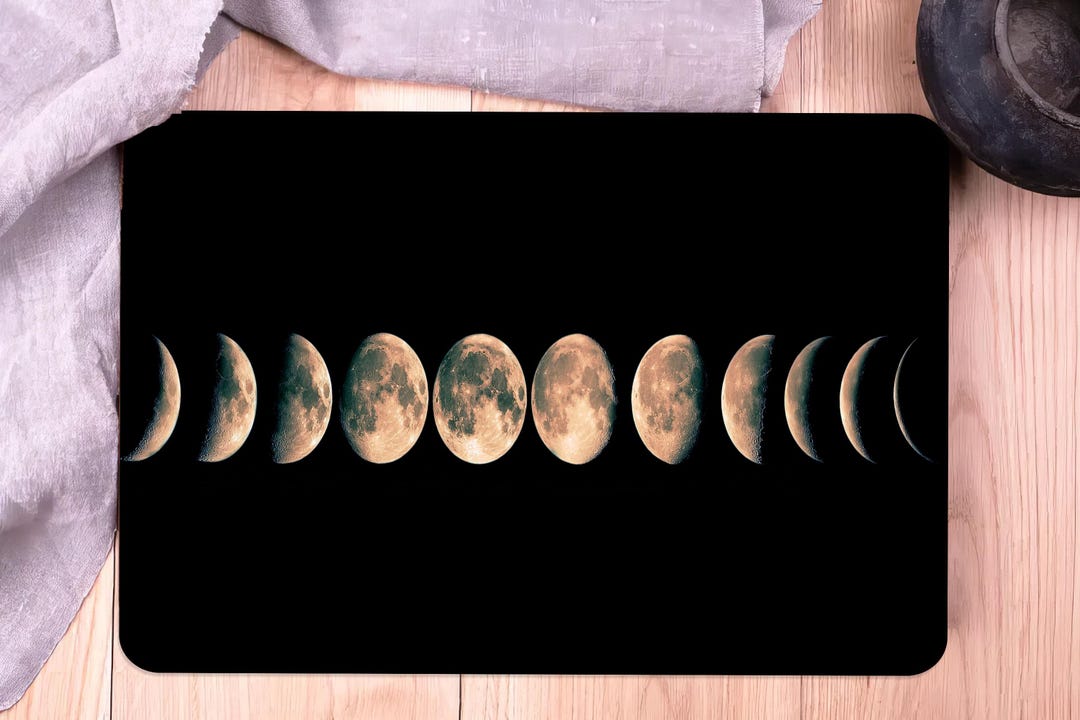 Lunar Eclipse Print, Landscape Cutting Board, Full Moon Chopping Board ...