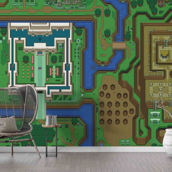 Zelda Map - Etsy