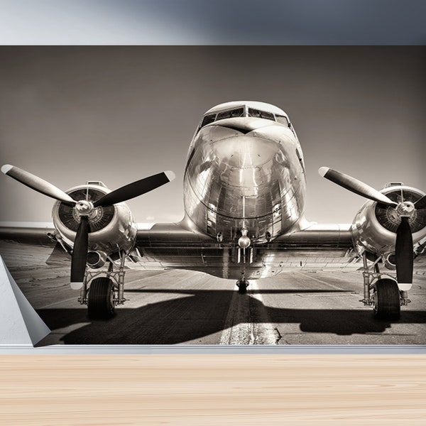 Plane Wallpaper - Etsy