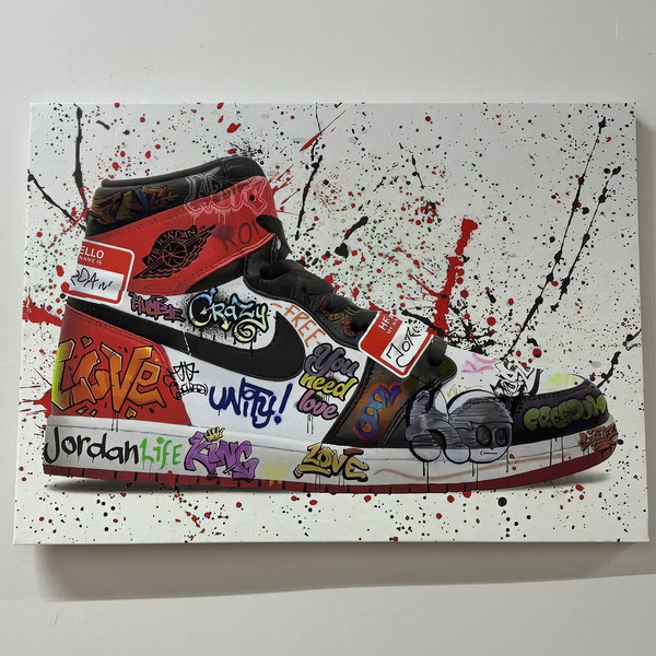 Graffiti Shoes - Etsy