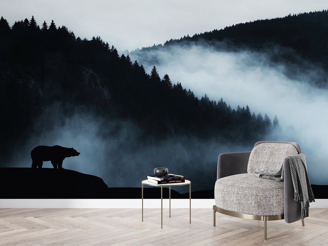 Vinyl Wallpaper, Custom Wall Paper, 3D Wall Mural, Gift for Him, Wall ...