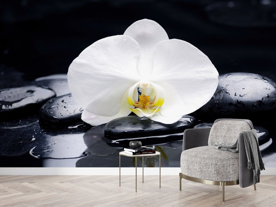 Modern Wallpaper, Bright Wall Paper, 3D Papercraft, Gift for Her ...