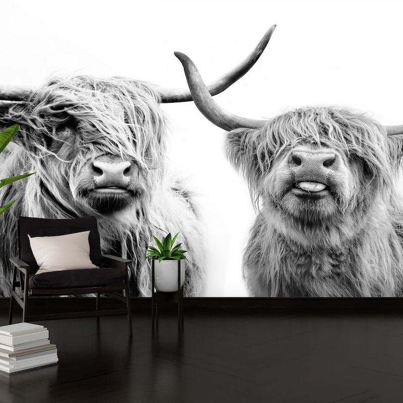 Cow Wallpaper - Etsy
