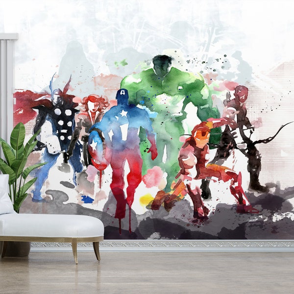 Cartoon Wall Decals - Etsy