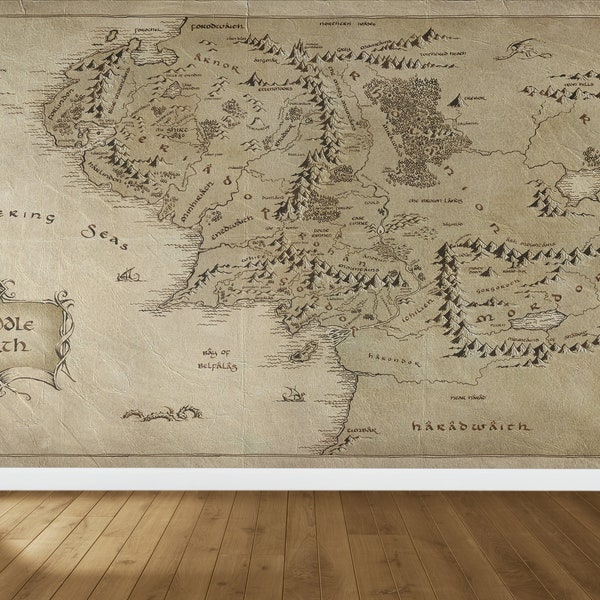 Map Wallpaper - Etsy