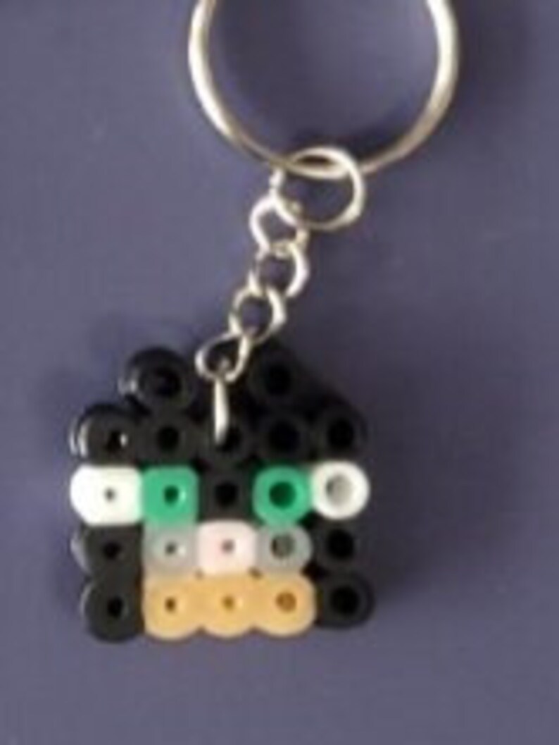 Minecraft Perler Bead Figurine Key Chans - Etsy Australia