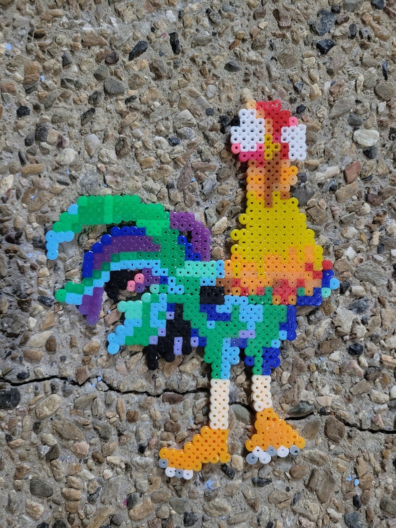 Perler Bead Chicken Design - Etsy
