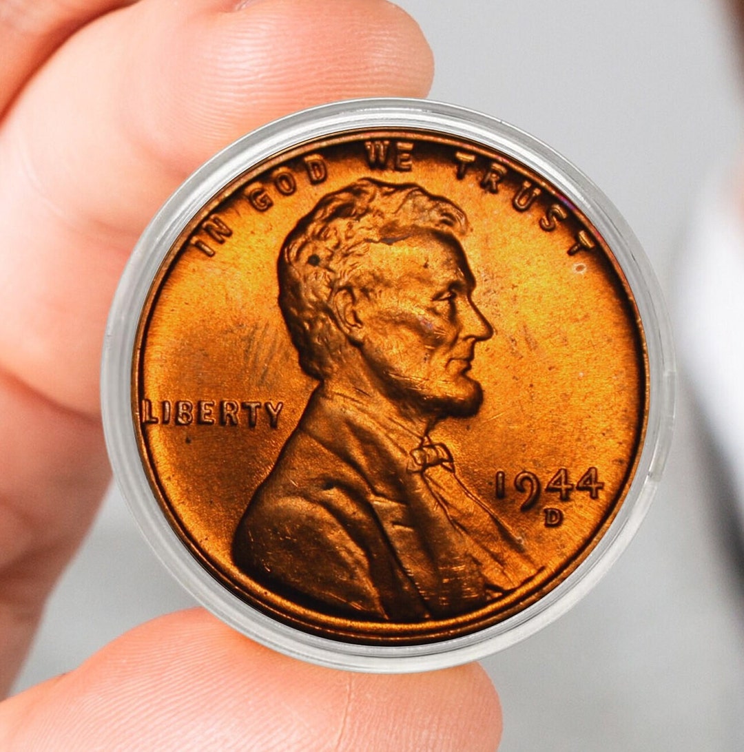 1944 D Lincoln Penny Rare Coin US Commemorative Coin Best for - Etsy
