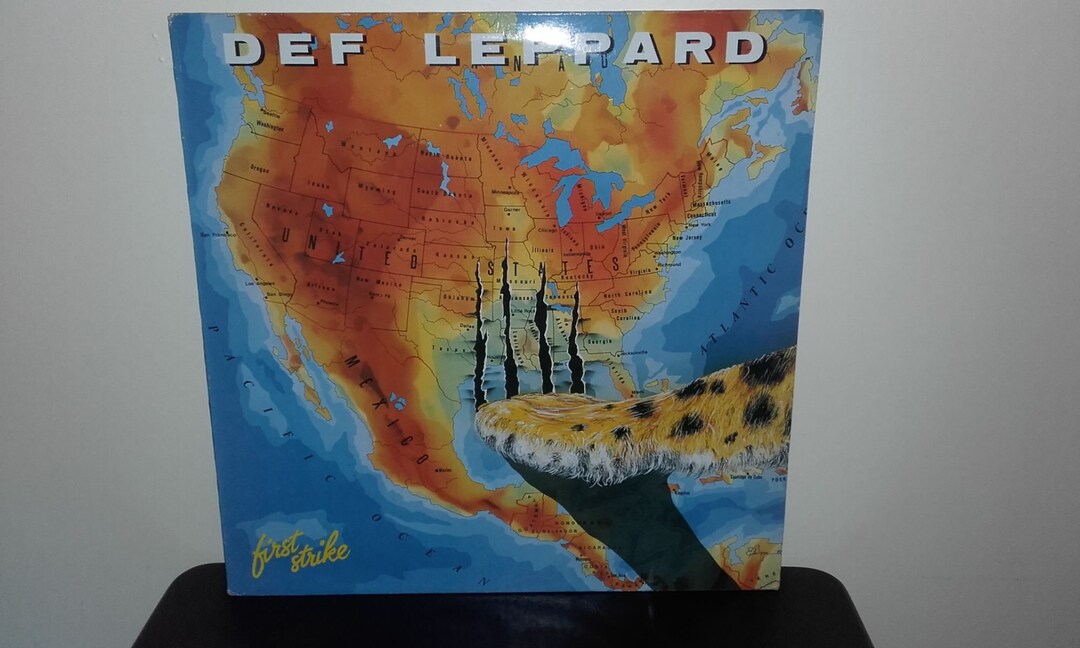 Def Leppard: First Strike 1985 Beautiful LP - Etsy