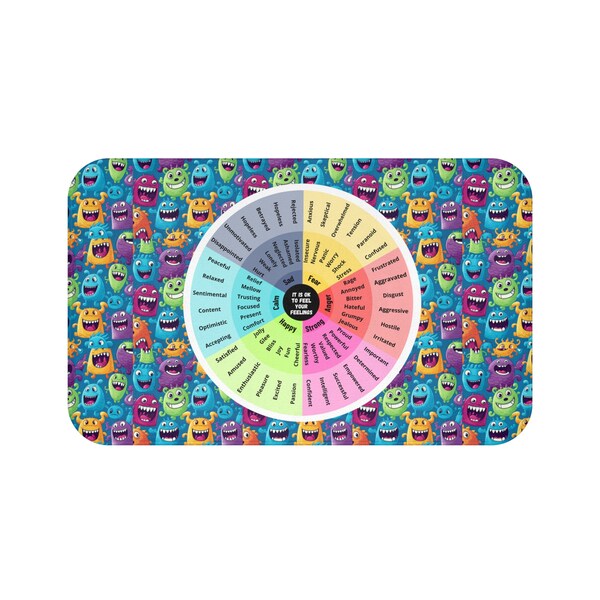 Feelings Wheel Rug - Etsy