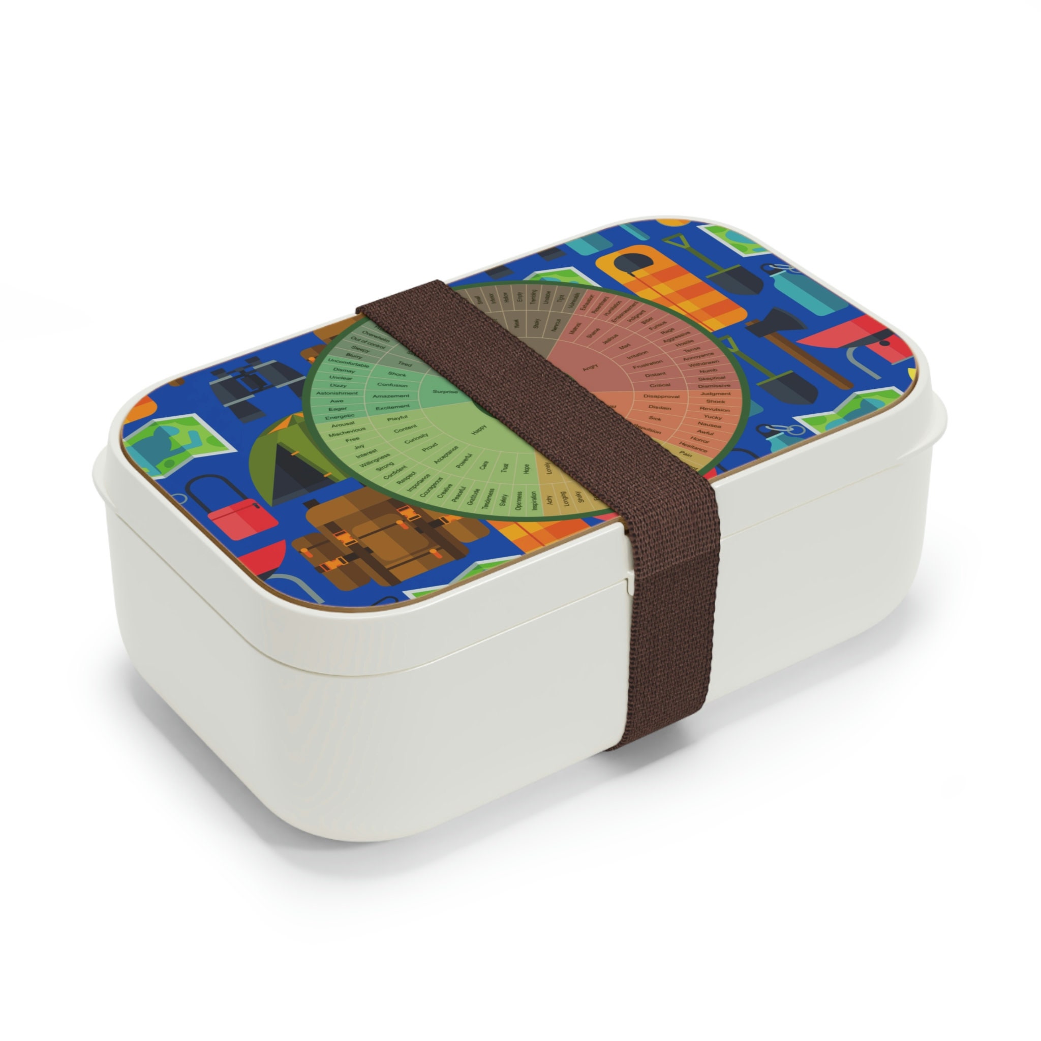 Bento Lunch Box Emotion Feelings Wheel Camp Theme Bento Lunch Box - Etsy