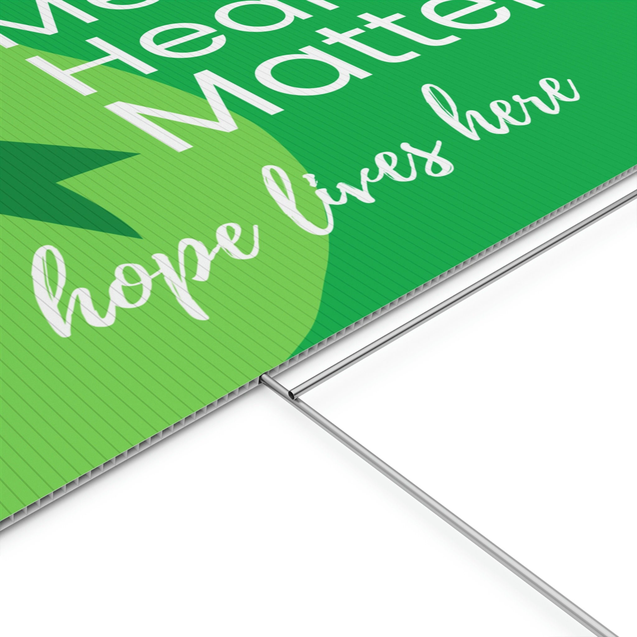 Plastic Yard Sign for Mental Health Awareness - Etsy