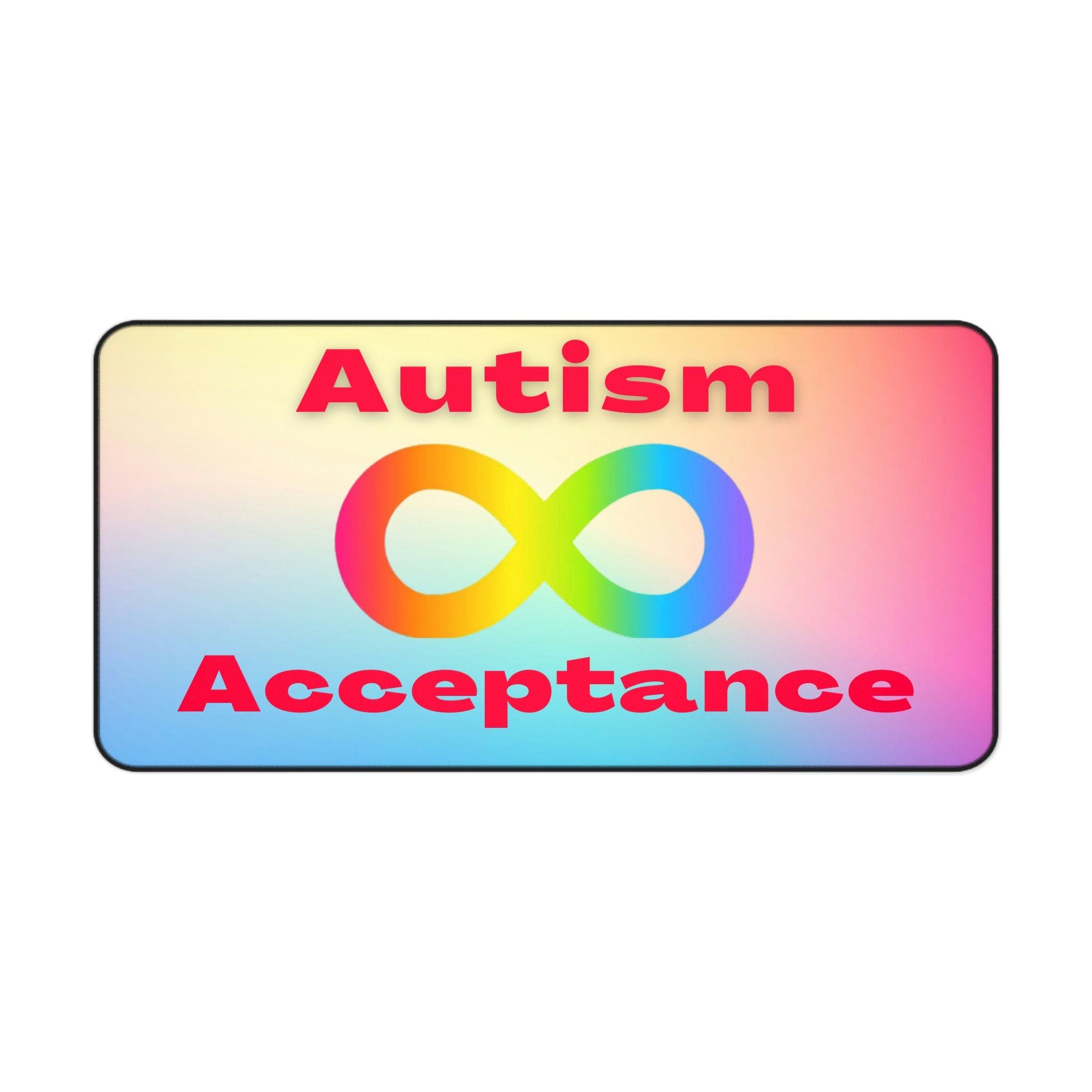 Autism Acceptance Desk Mat - Etsy