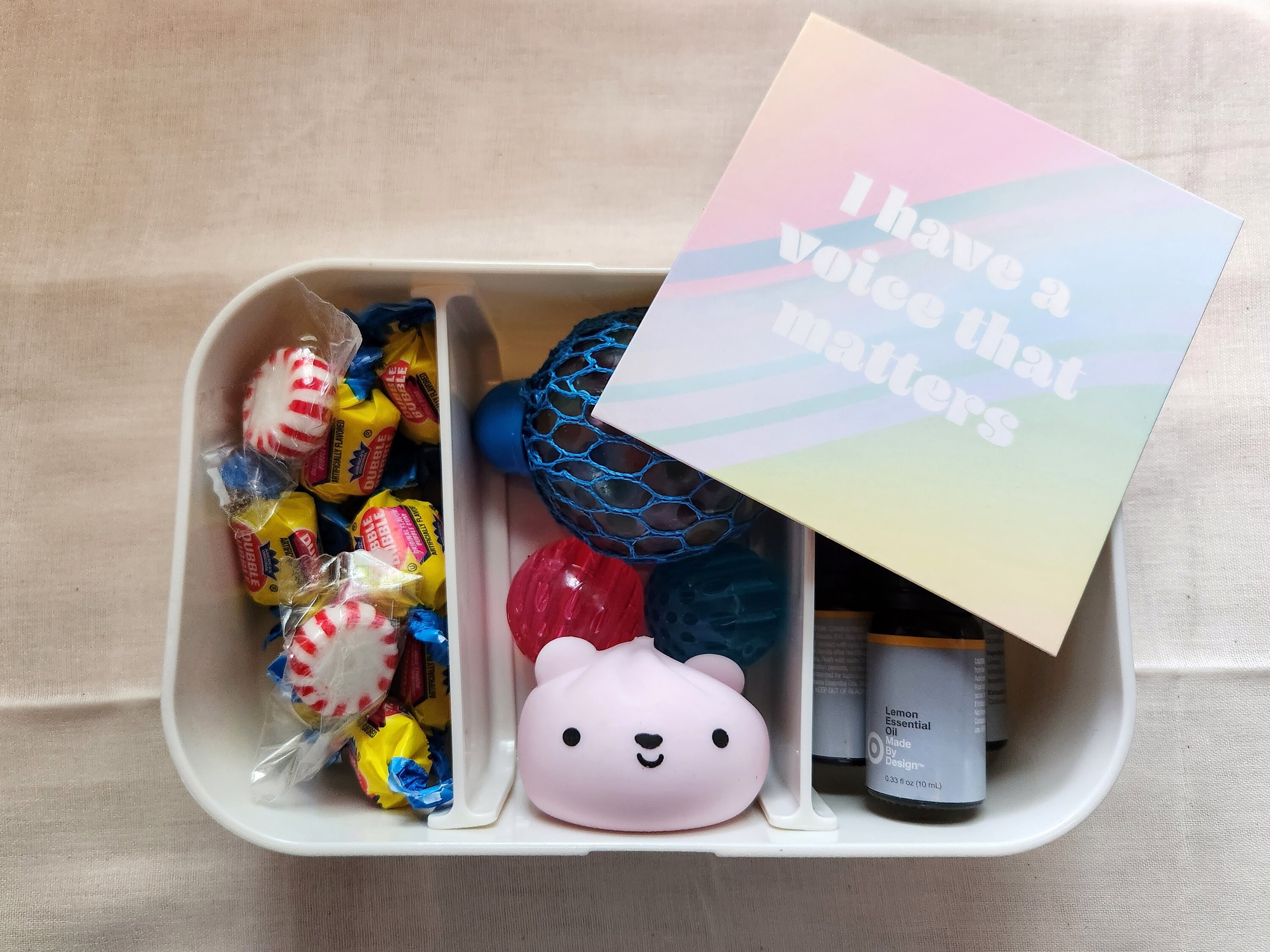 Camp Theme Calm Down Box: Emotion Wheel Sensory Regulation - Etsy