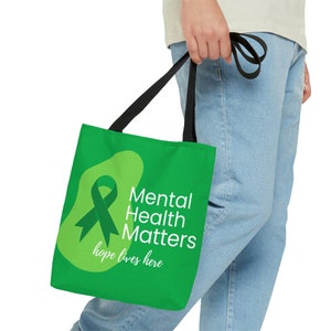 Mental Health Awareness Totebag - Etsy
