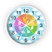 Clock Bright Colors Emotion Feelings Weather Clock - Etsy