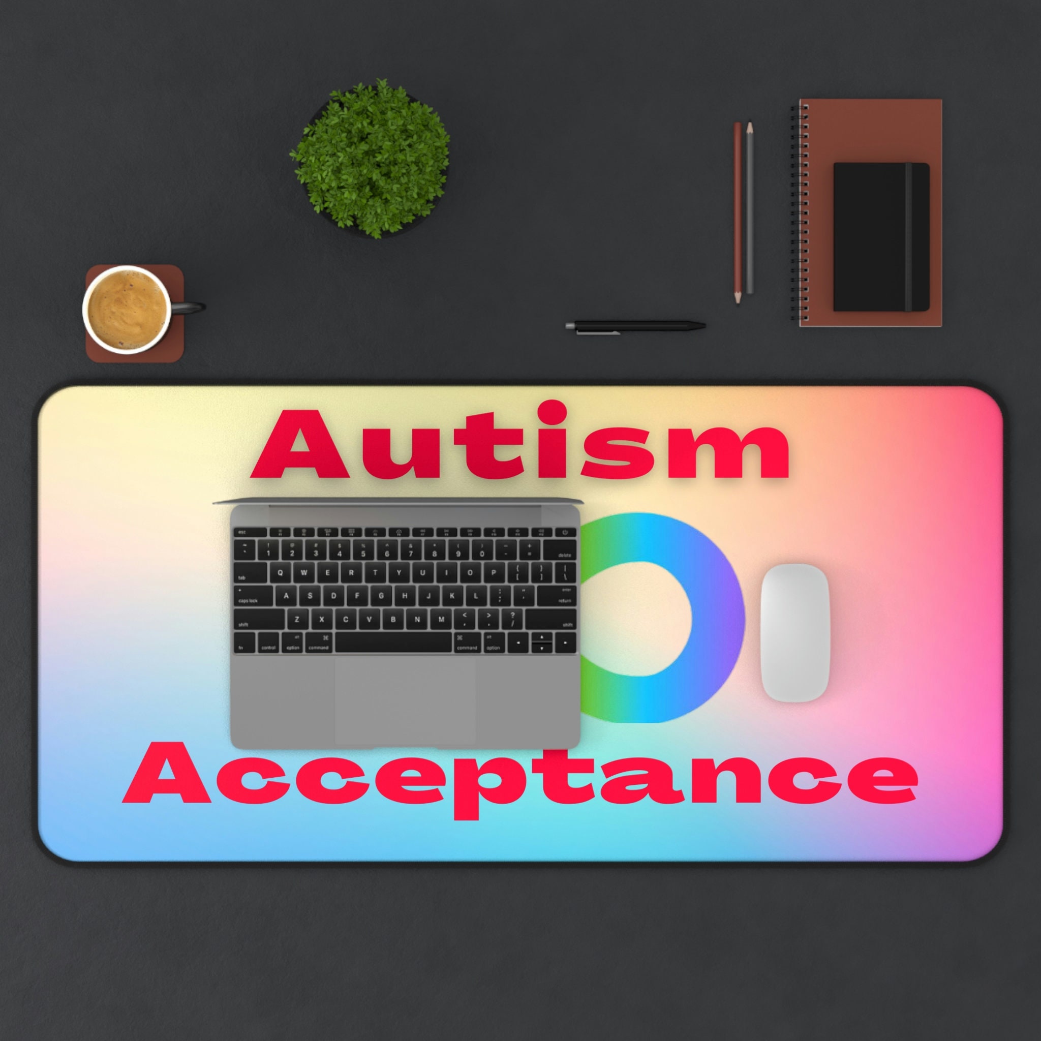 Autism Acceptance Desk Mat - Etsy