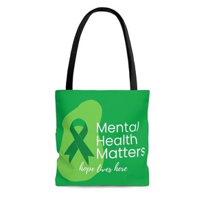 Mental Health Awareness Totebag - Etsy