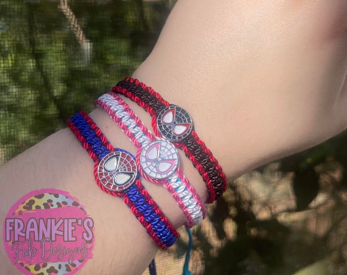 Spiderman Bracelet - Etsy