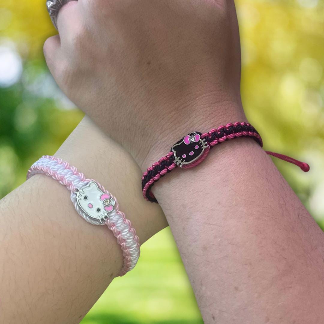 Unique Hello Kitty Angel Devil Matching Friendship Bracelets for ...