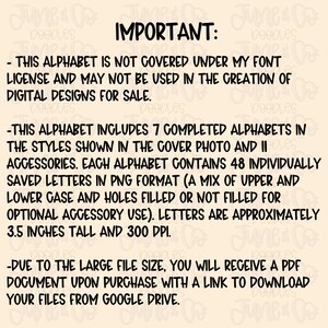 Girls Merry Alphabet Set- PNG| Girls Christmas Alpha| Individually ...