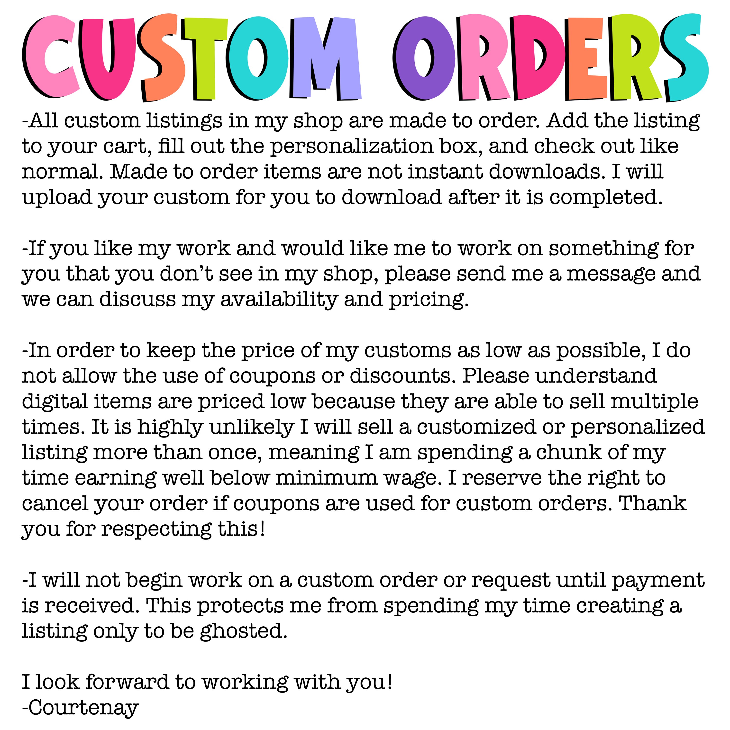 Custom Design Request Detailed PNG Made to Order Sublimation - Etsy