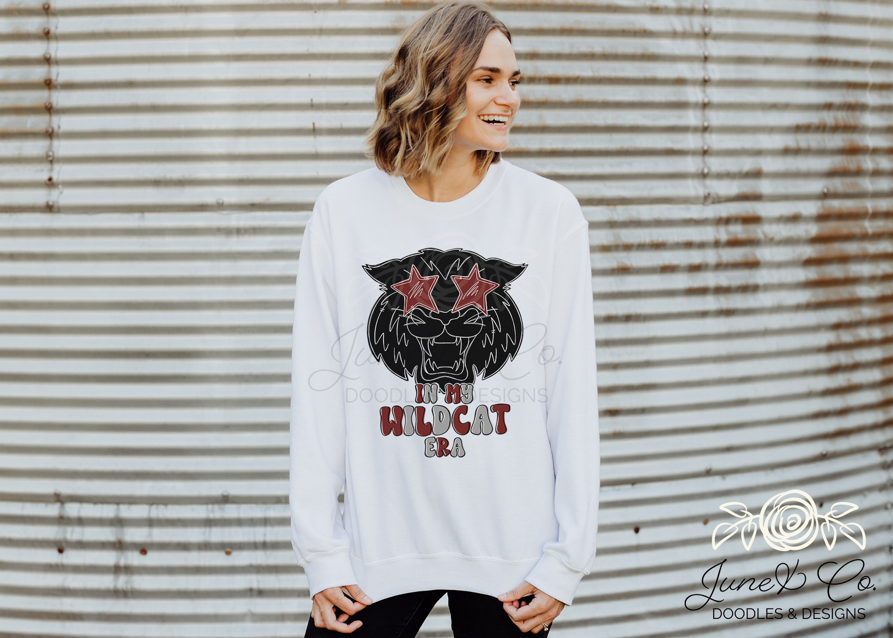 In My Wildcat Era PNG| Game Day Mascot Sublimation File| School Spirit ...