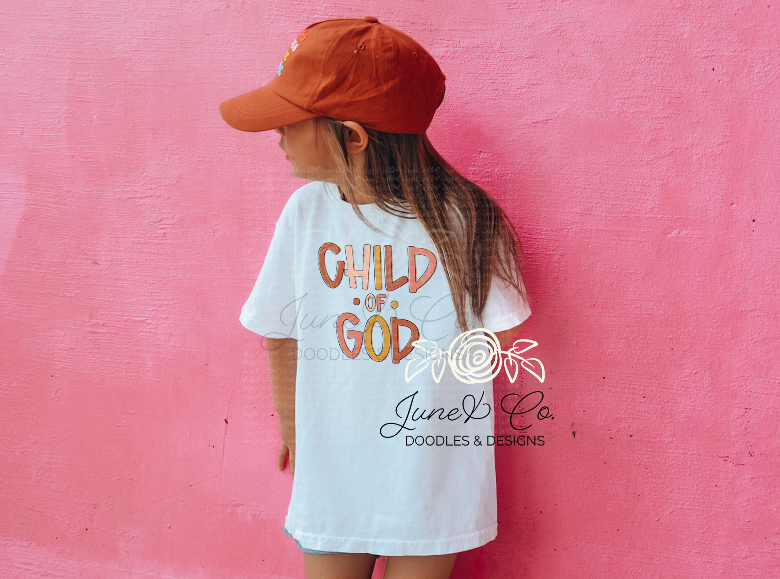 Child of God- Girl PNG| Girls Faith Sublimation File| Kids Christian ...
