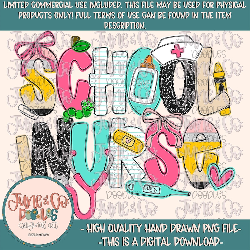 School Nurse Clip Art - Etsy
