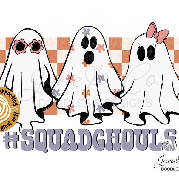 Ghost Trio Png - Etsy