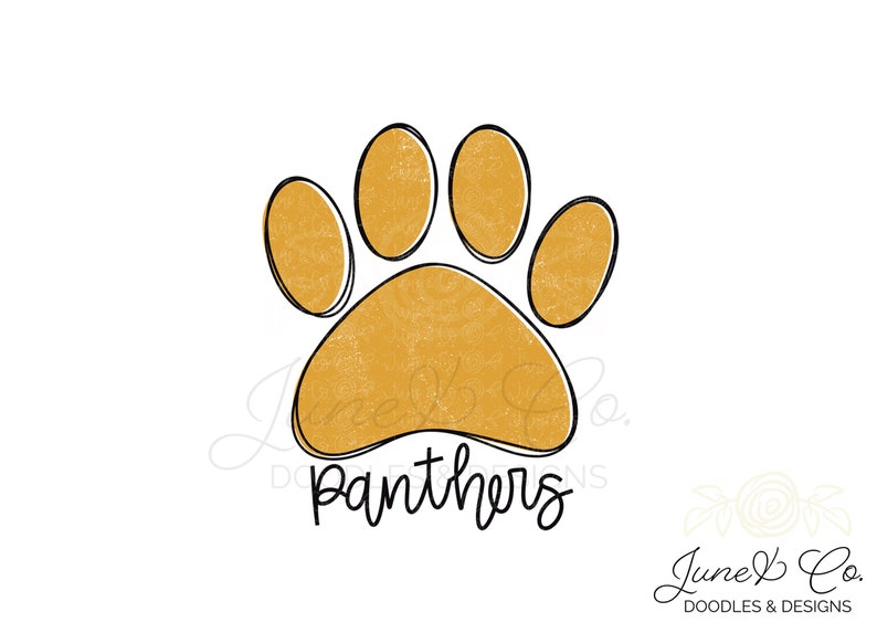 Pell City Panthers PNG Custom School Mascot Sublimation File - Etsy